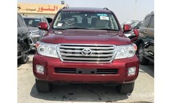 Buy import toyota land cruiser red car in import - dubai in central ...